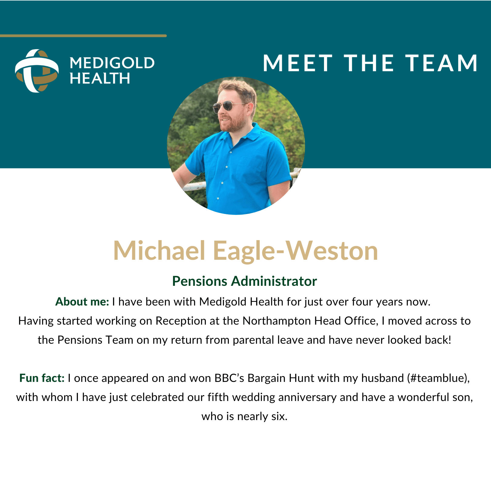 Meet our Pensions Services Team! - Medigold Health