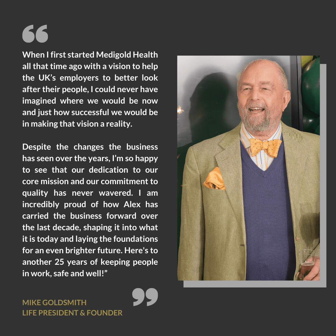 Happy 25th Birthday Medigold Health! - Medigold Health